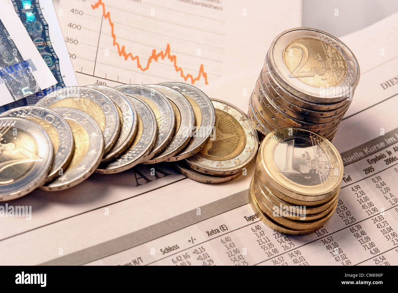 Euro coin means payment hi-res stock photography and images - Alamy