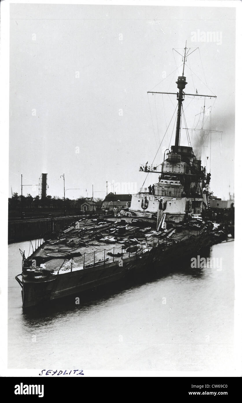 German battlecruiser 'Seydlitz' Stock Photo - Alamy