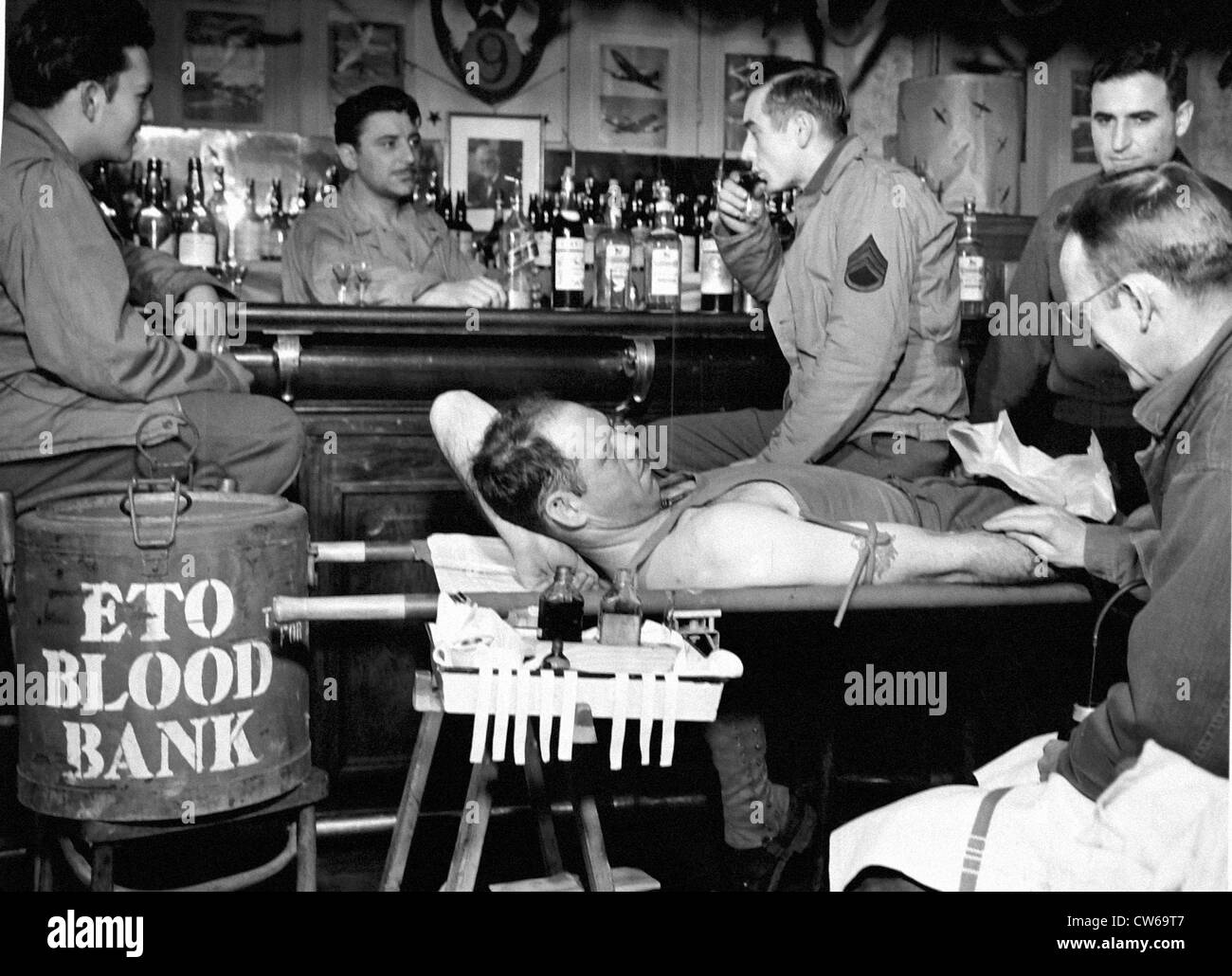 World war i blood bank hi-res stock photography and images - Alamy