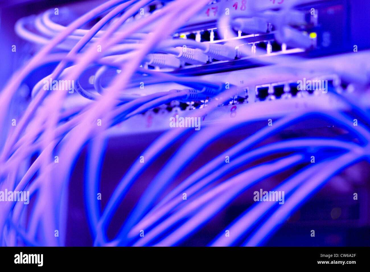 Spaghetti of cables hi-res stock photography and images - Alamy