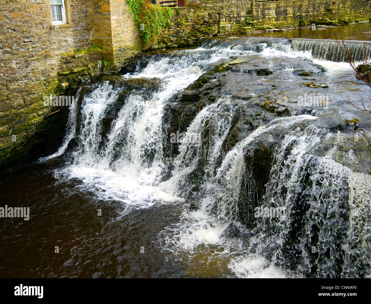 Yorkshire hawes waterfall river ure hi-res stock photography and images ...