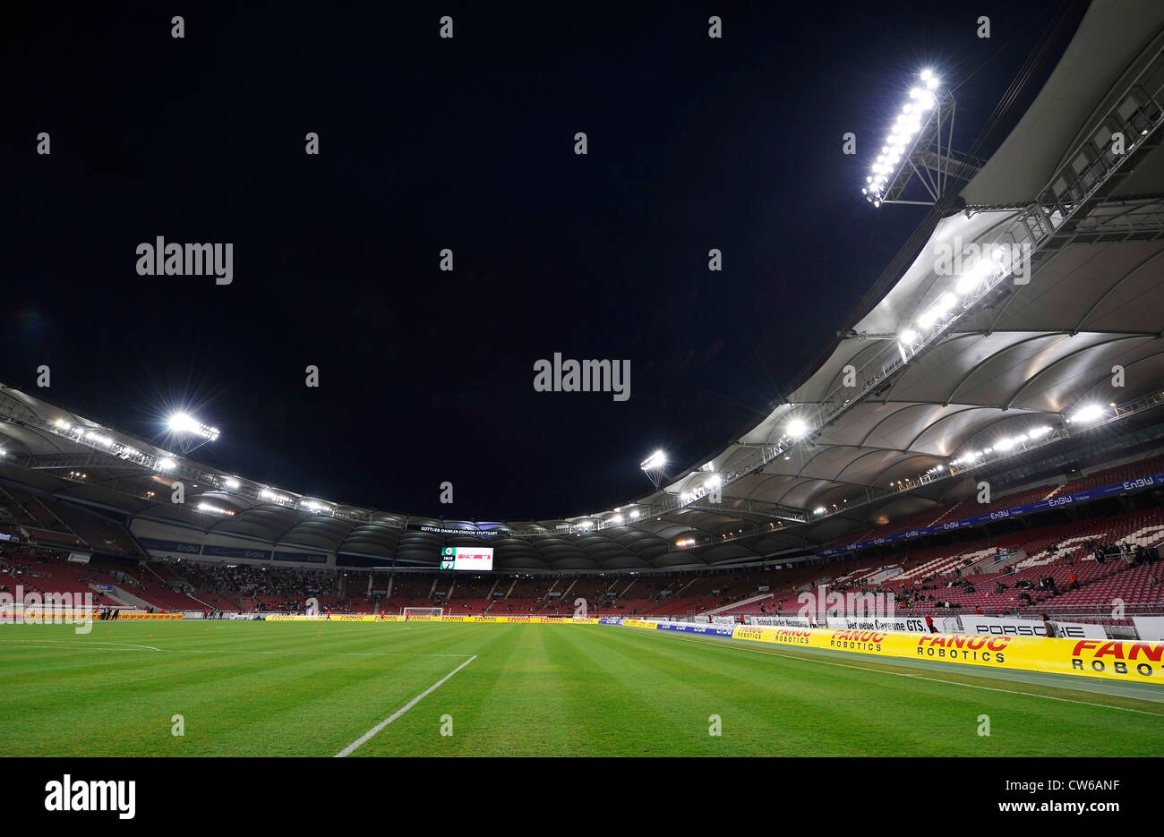 At mercedes benz arena stuttgart hi-res stock photography and images ...