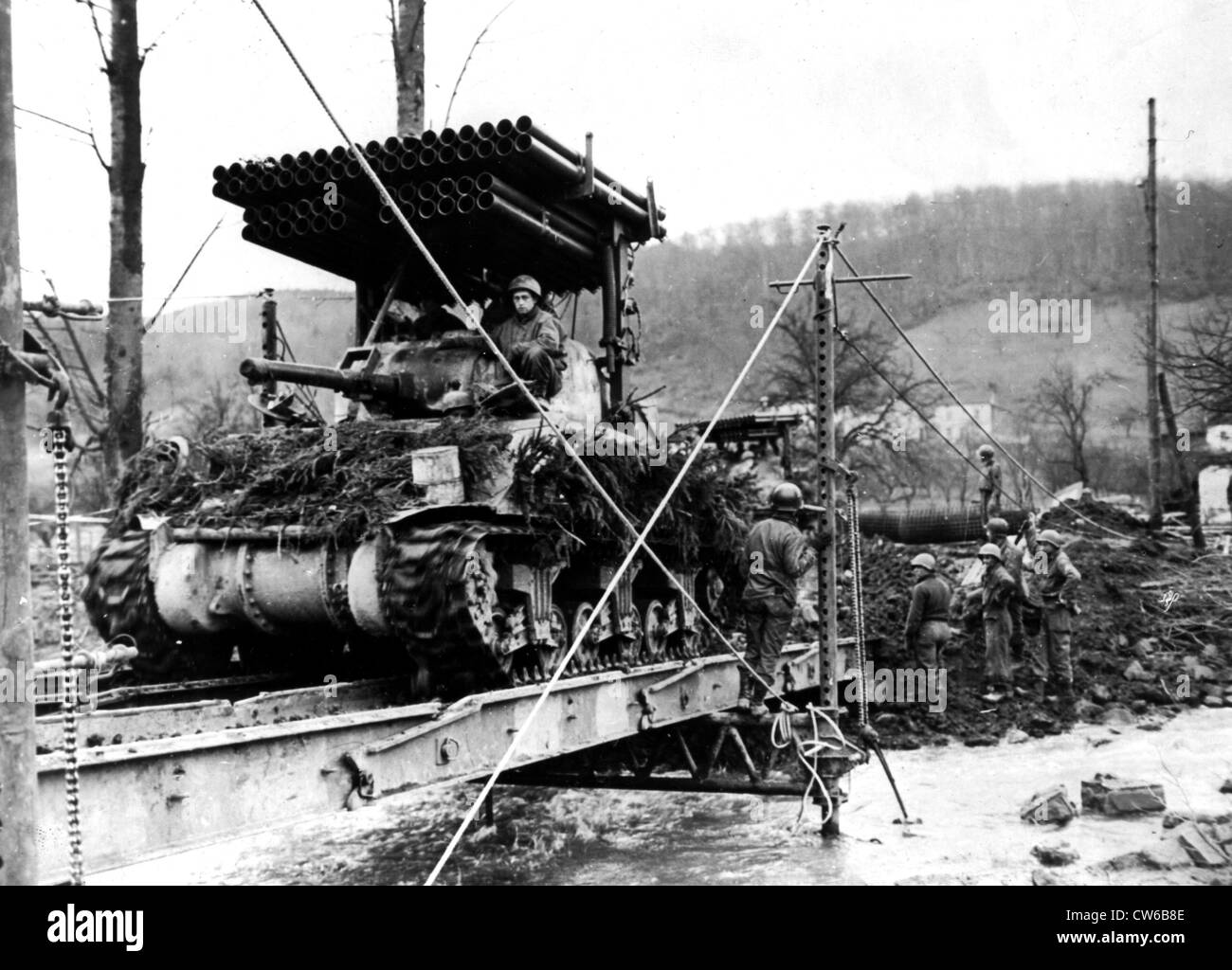 Sherman tank in front hi-res stock photography and images - Alamy