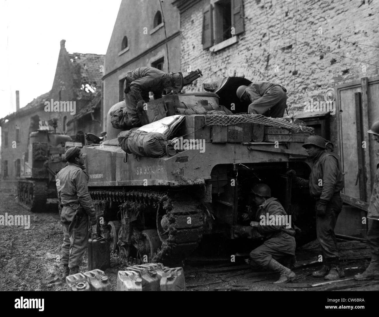 Tank crew hi-res stock photography and images - Alamy