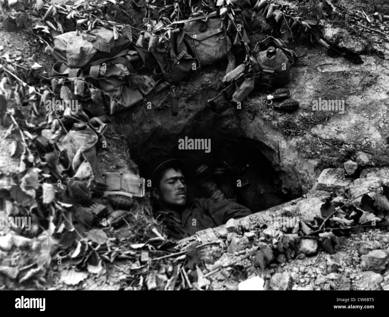 Foxhole hi-res stock photography and images - Alamy