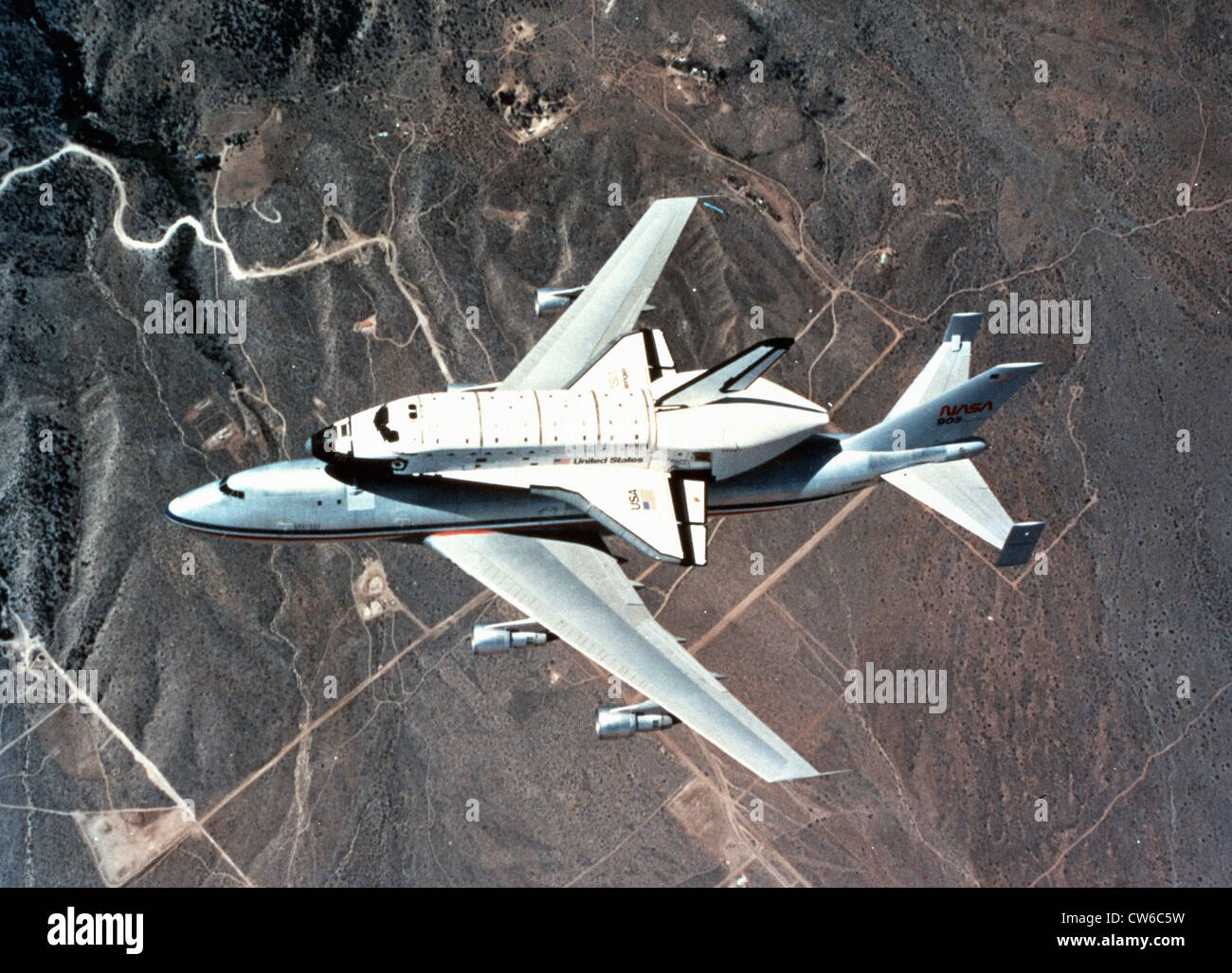 Space Shuttle Jet Plane