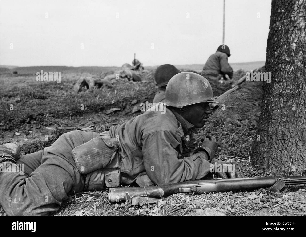 U.S. Blacks troops in Germany ( Spring 1945 Stock Photo - Alamy