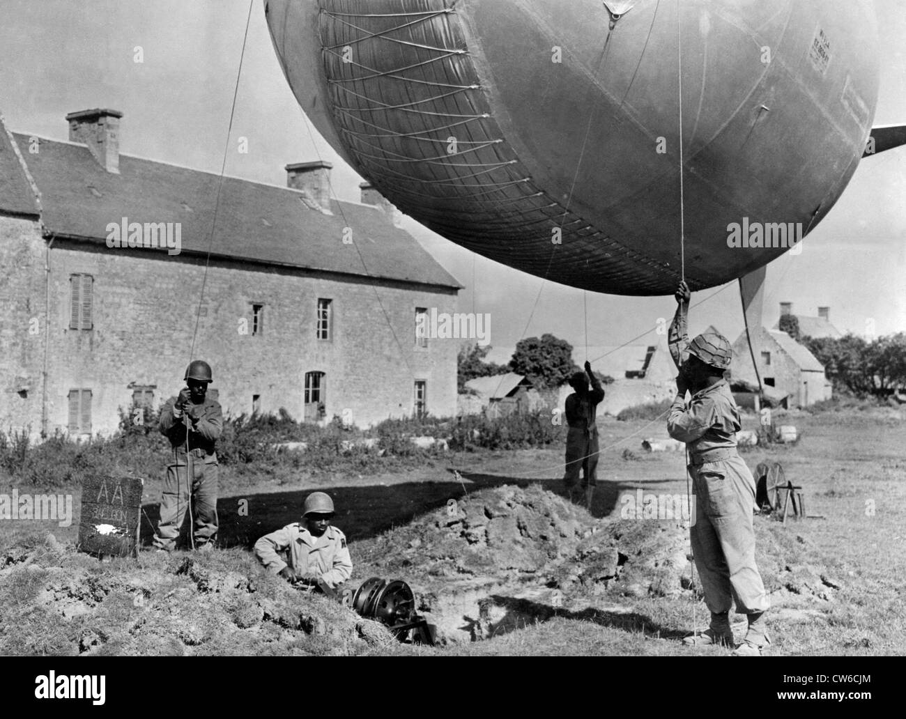 U.S. Blacks troops in France (summer 1944 Stock Photo - Alamy