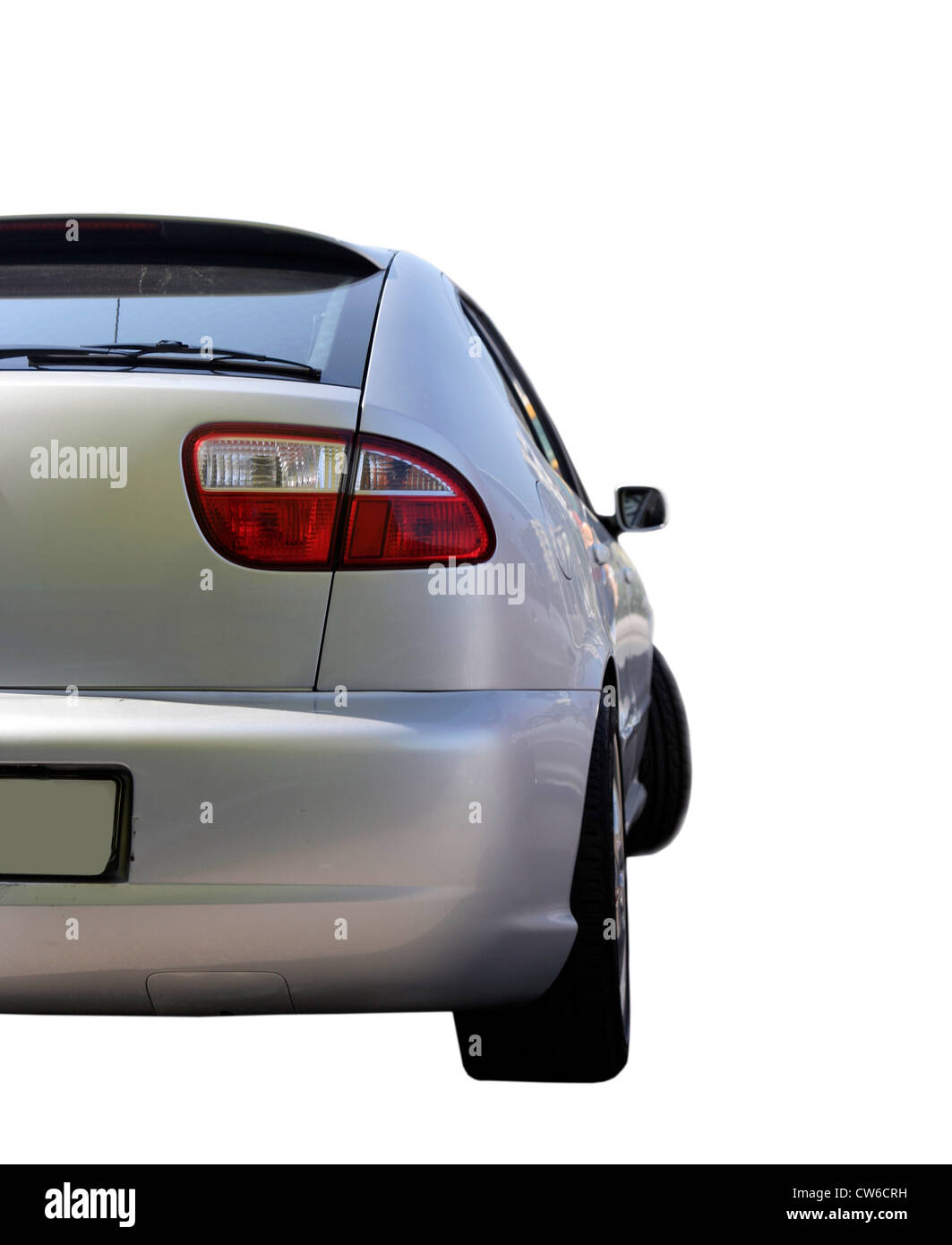 Car from behind white background hi-res stock photography and images ...