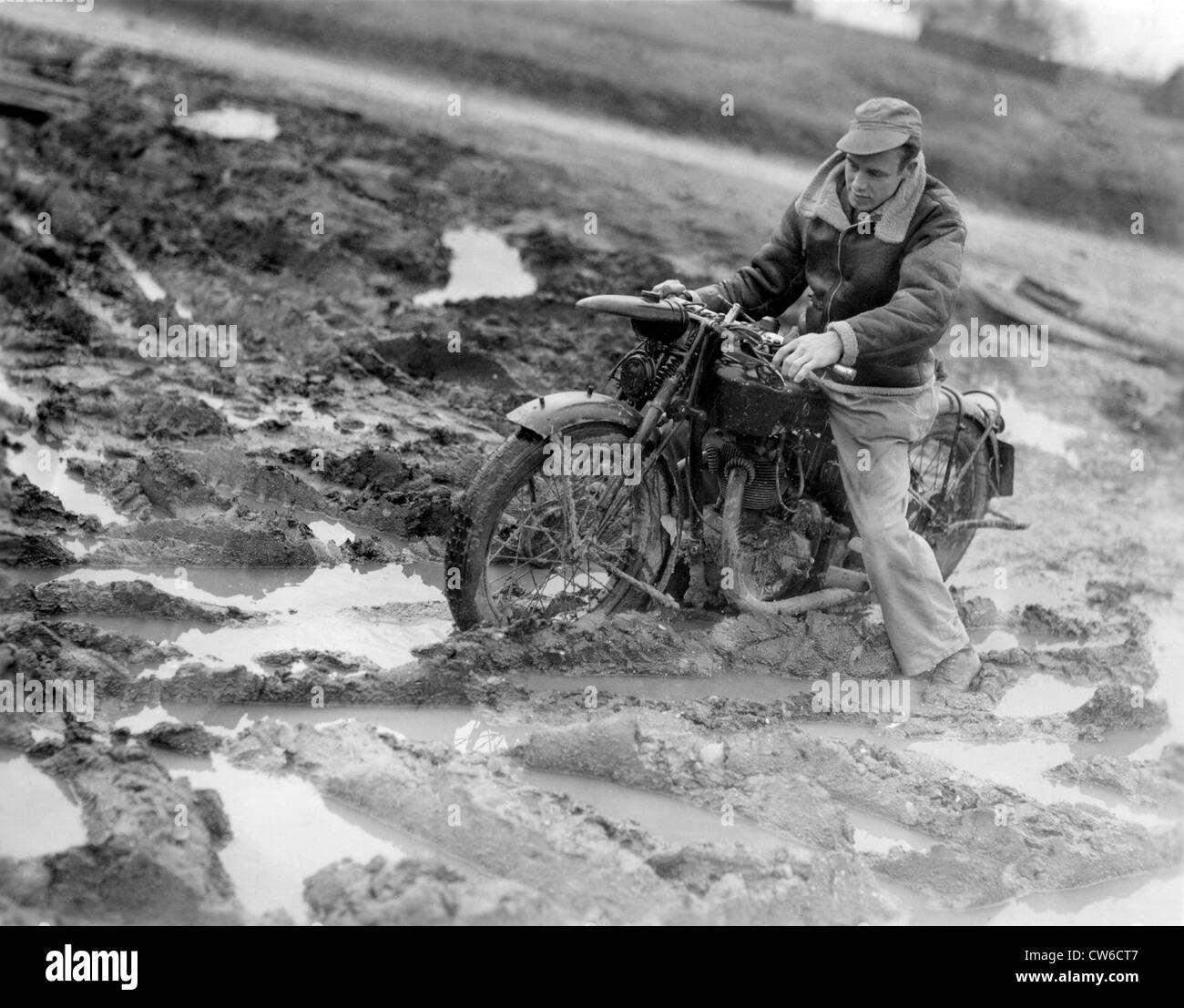 German motorcycle mud hi-res stock photography and images - Alamy