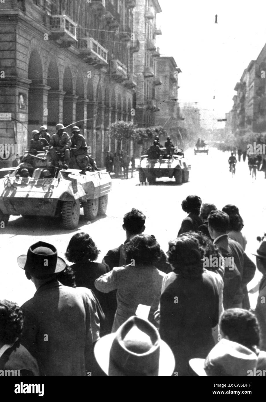La Spezia liberated, April 28, 1945 Stock Photo - Alamy