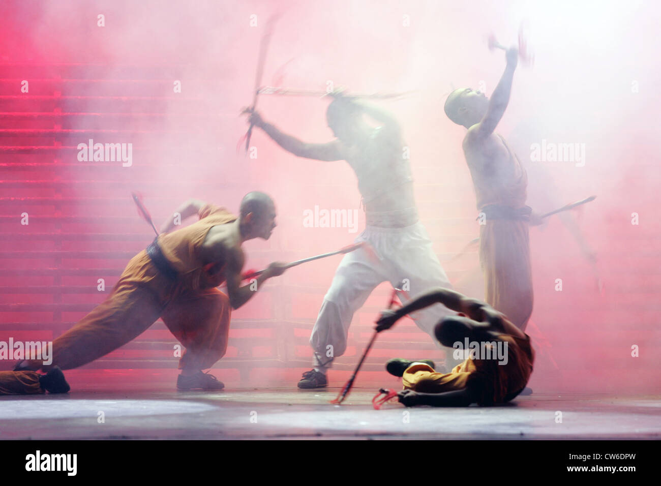 Beijing artists show their acrobatics Stock Photo - Alamy