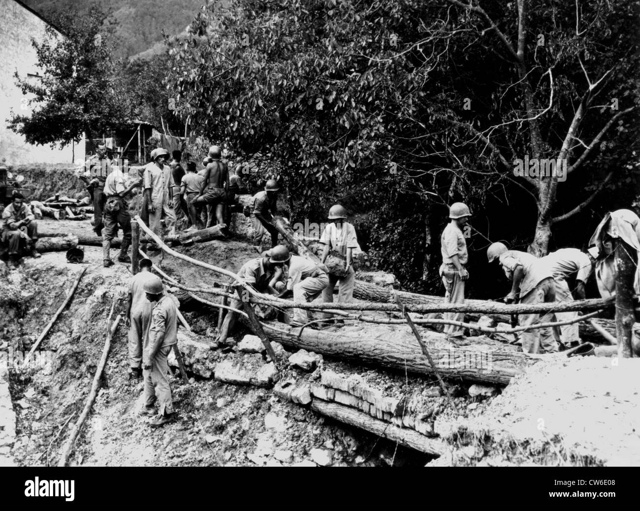 Brazilian troops fight in Italy, Autumn 1944 Stock Photo - Alamy