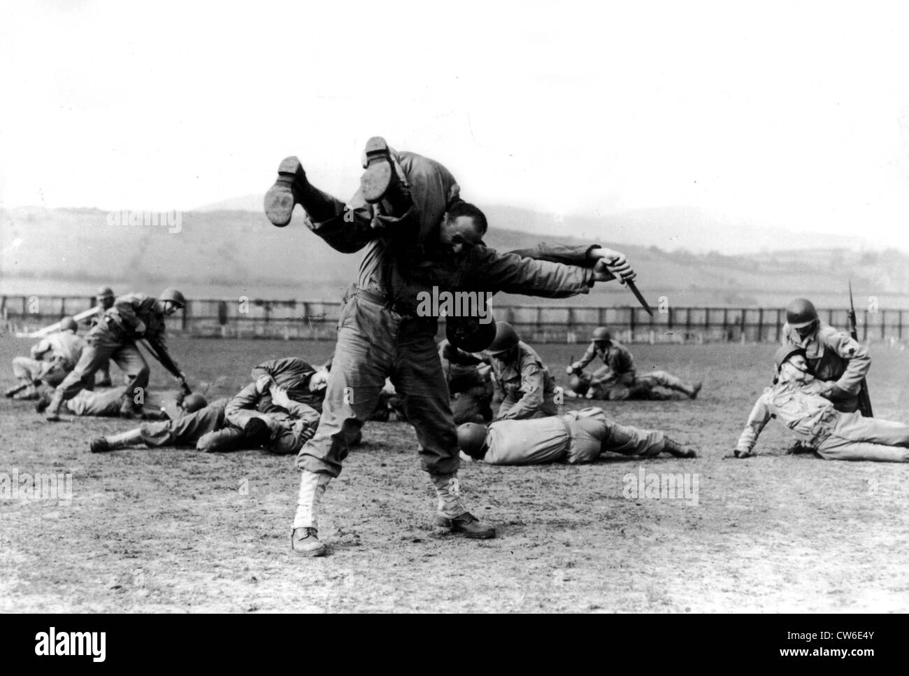 Invasion training 1944 Black and White Stock Photos & Images - Alamy