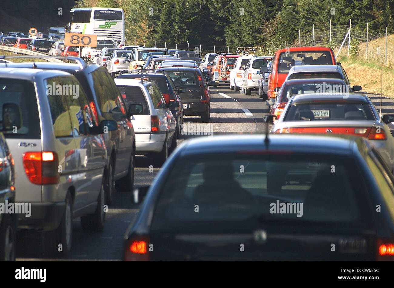 Car journey on motorway hi-res stock photography and images - Alamy