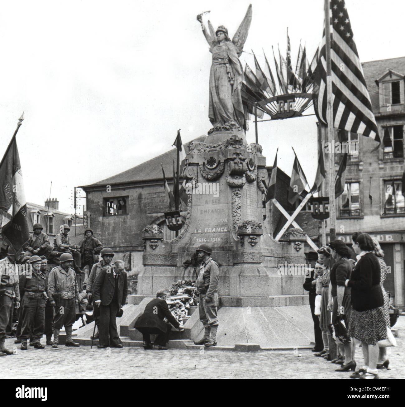 Carentan wwii hi-res stock photography and images - Alamy