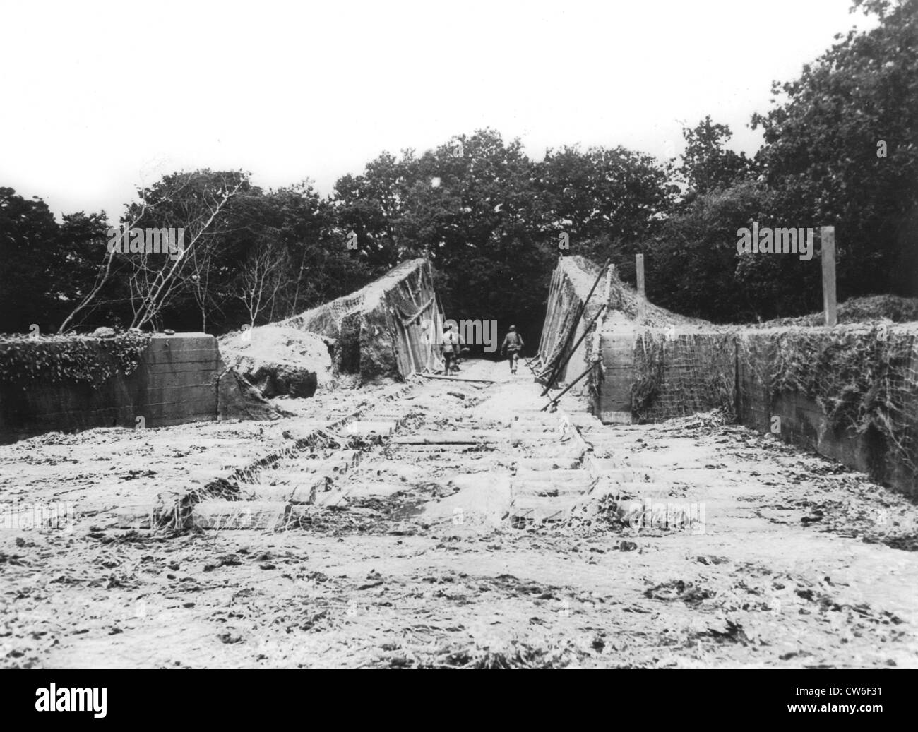 Normandy bomb Black and White Stock Photos & Images - Alamy