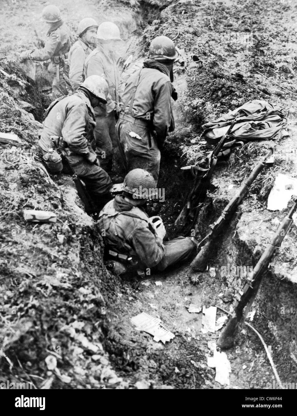 American frontline Black and White Stock Photos & Images - Alamy