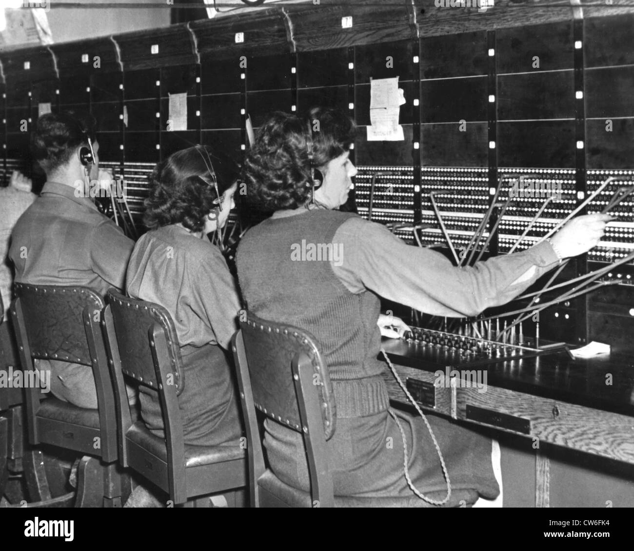 Telephone switchboard hi-res stock photography and images - Alamy