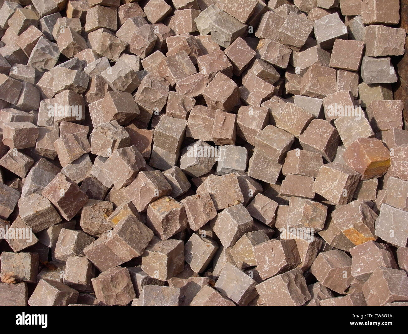 Red cobblestones hi-res stock photography and images - Alamy