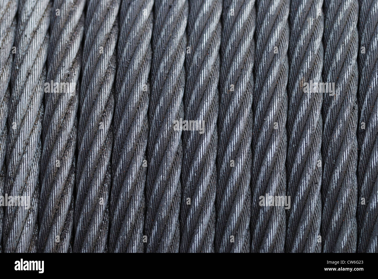 furled wire rope Stock Photo - Alamy