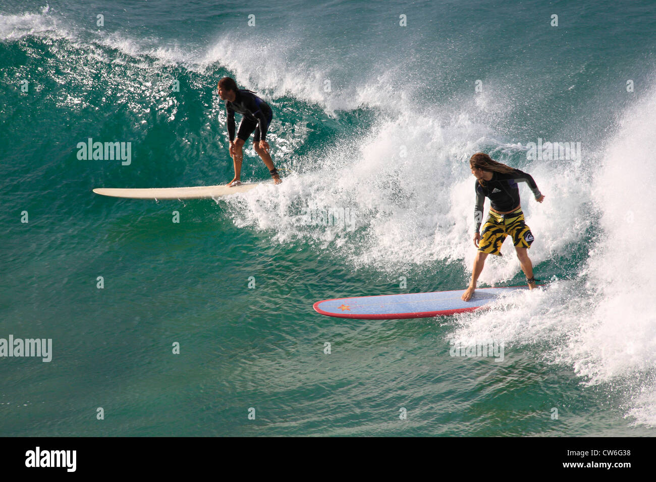 Sufer at wategos beach hi-res stock photography and images - Alamy
