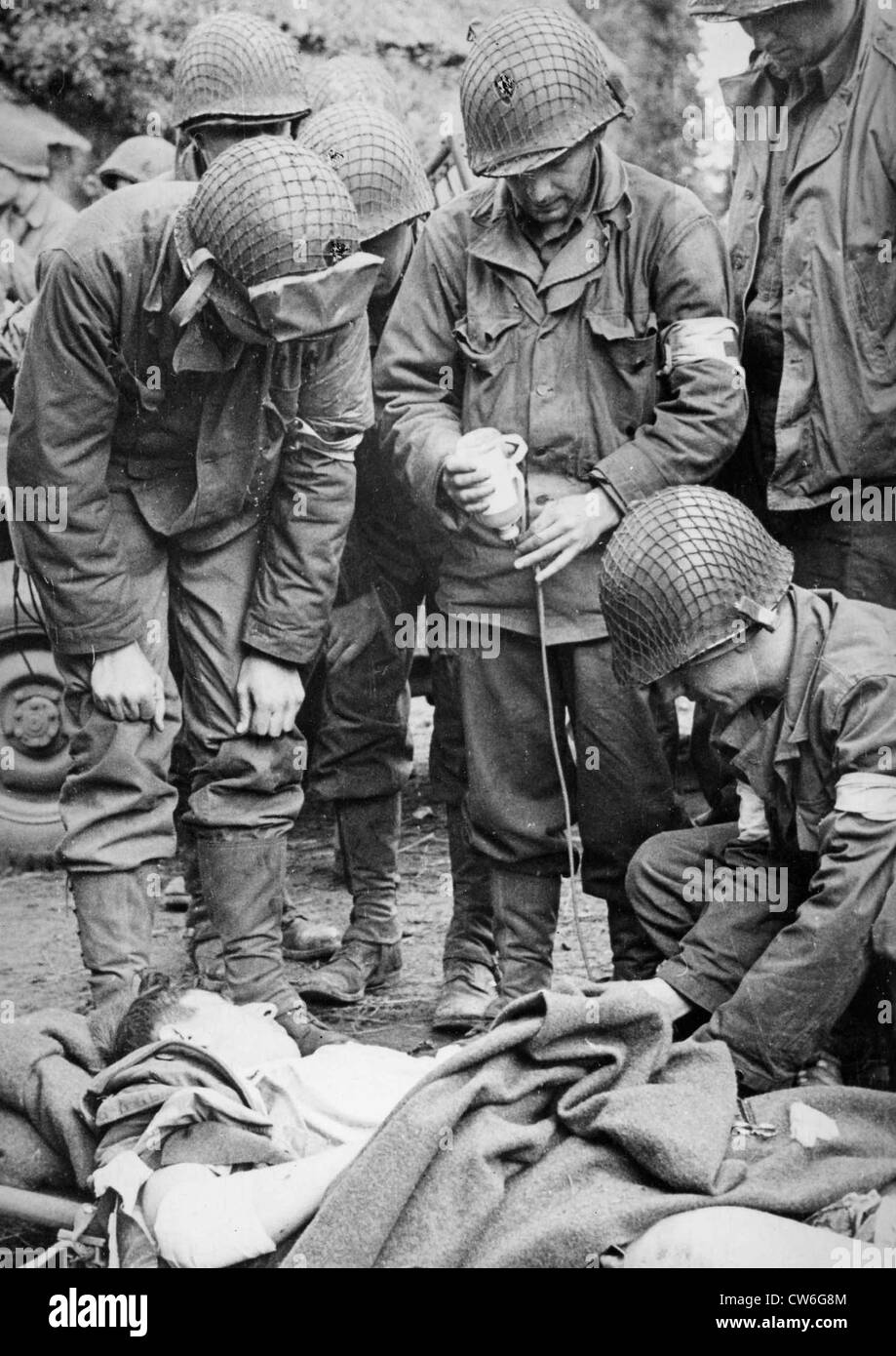 Battle of the Cotentin, near Cherboug (1944 Stock Photo - Alamy