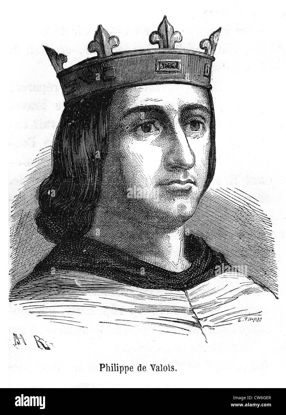 Philippe of Valois Stock Photo - Alamy