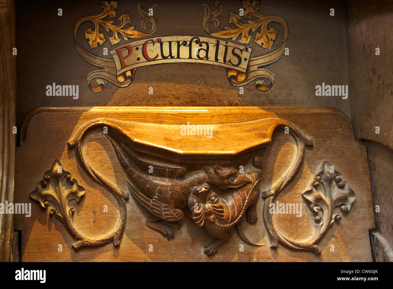 Misericord of royal stall hi-res stock photography and images - Alamy