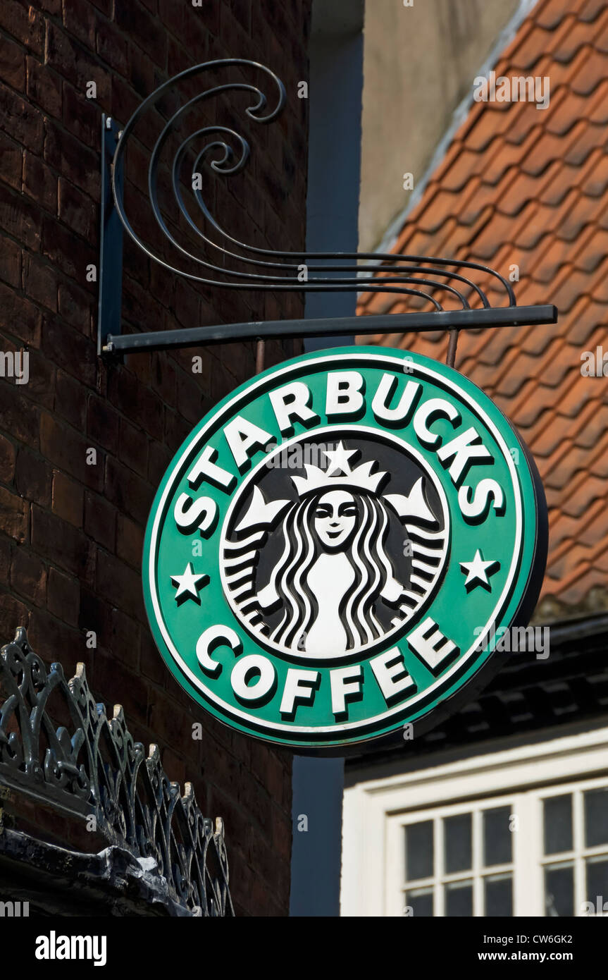 Outside Sign For Starbucks High Resolution Stock Photography and Images ...