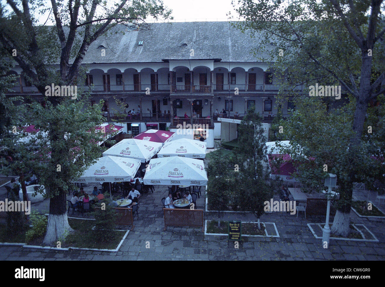 Courtyard-Hanul lui Manuc-in Bucharest Stock Photo - Alamy
