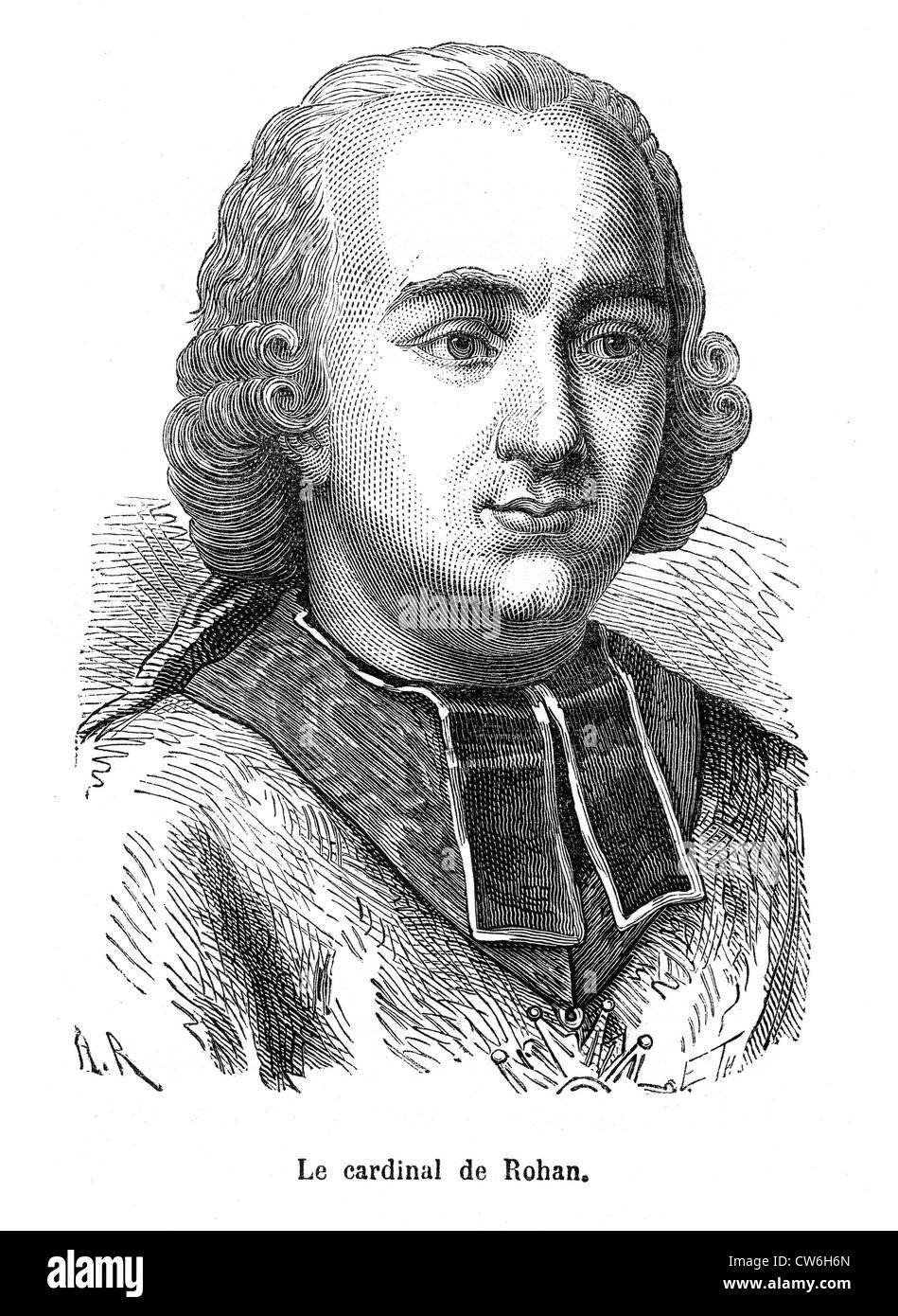 Cardinal of Rohan Stock Photo - Alamy