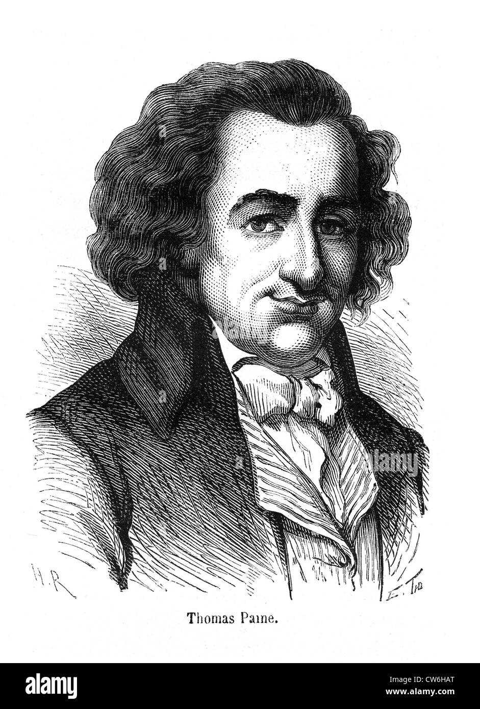 Thomas paine Black and White Stock Photos & Images - Alamy