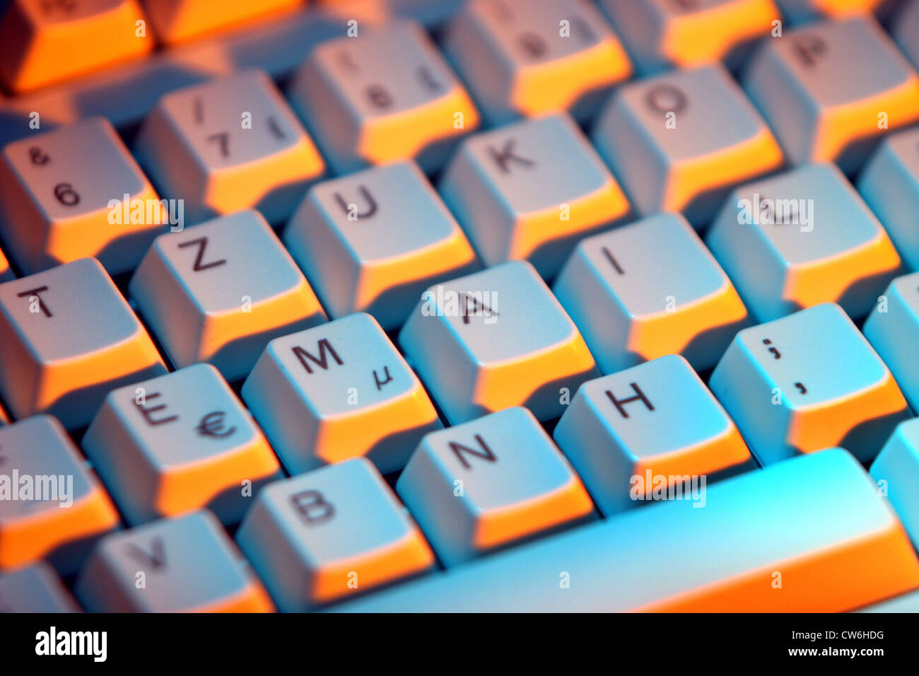 computer key email Stock Photo - Alamy