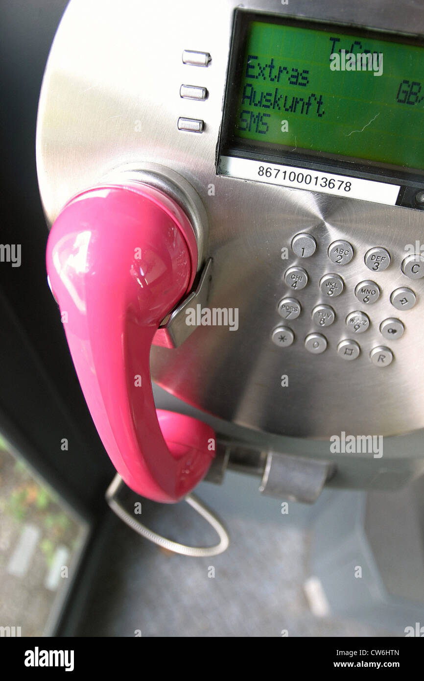 German telephone booth hi-res stock photography and images - Alamy