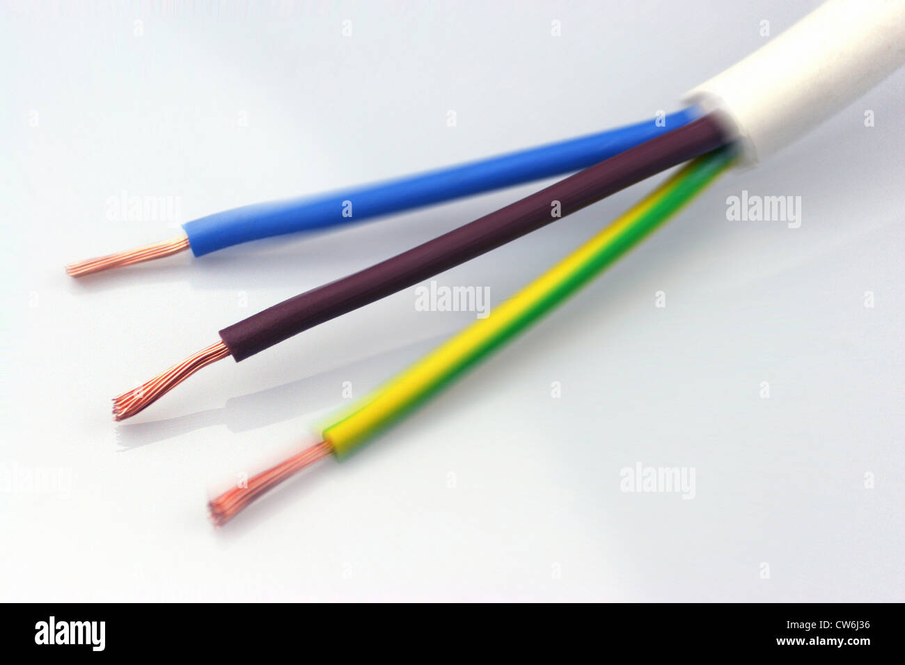 Power cable cut out hi-res stock photography and images - Alamy