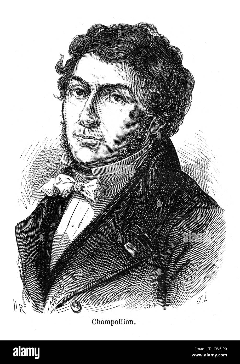 Champollion the Young Stock Photo - Alamy