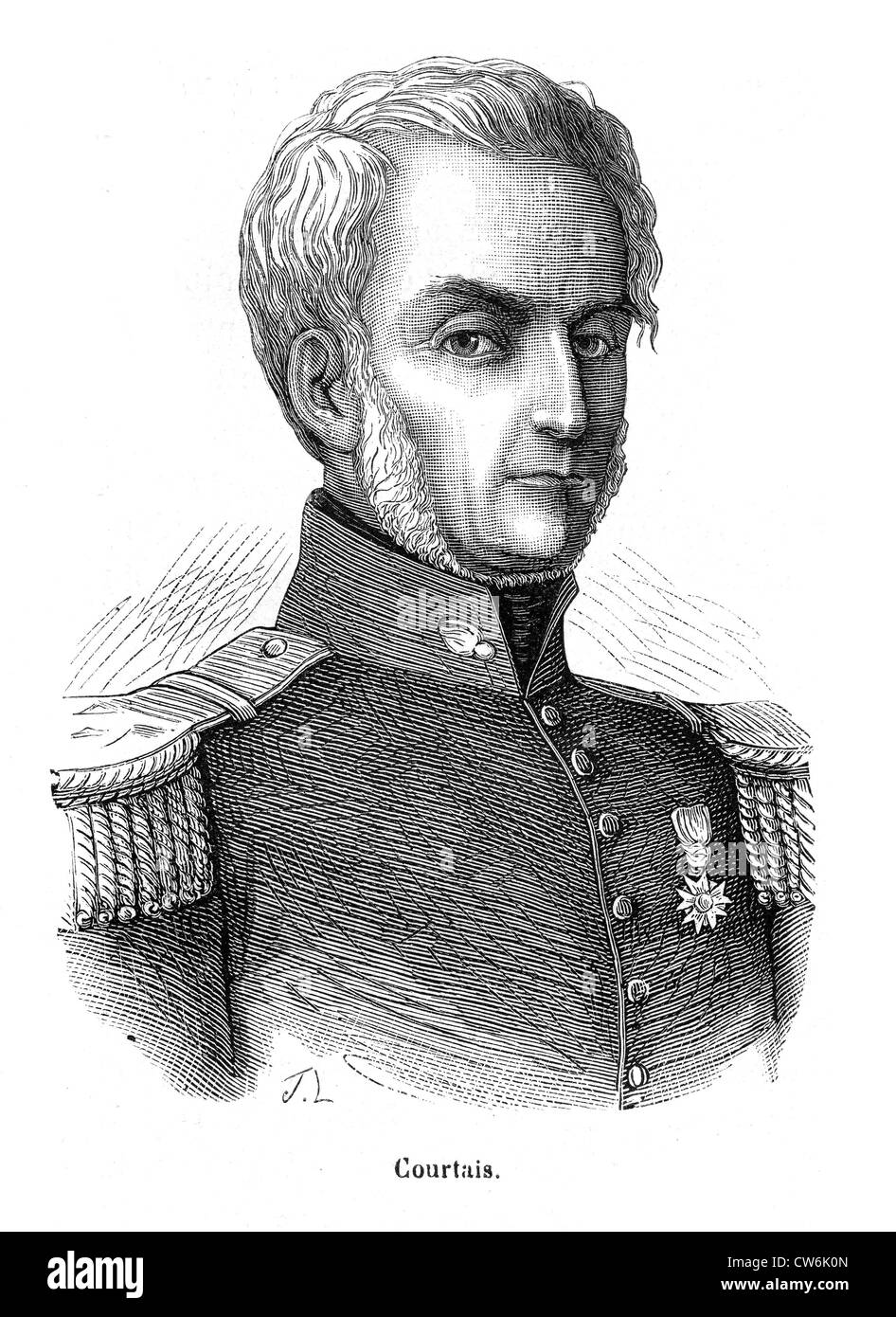 General of Courtais Stock Photo - Alamy