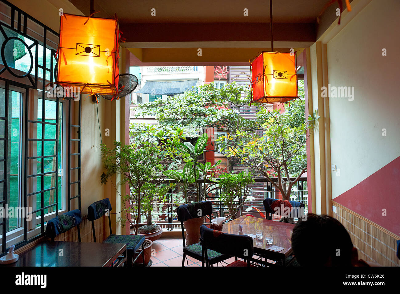 People eating at a restaurant in Vietnam called Highway 4 Restaurants ...