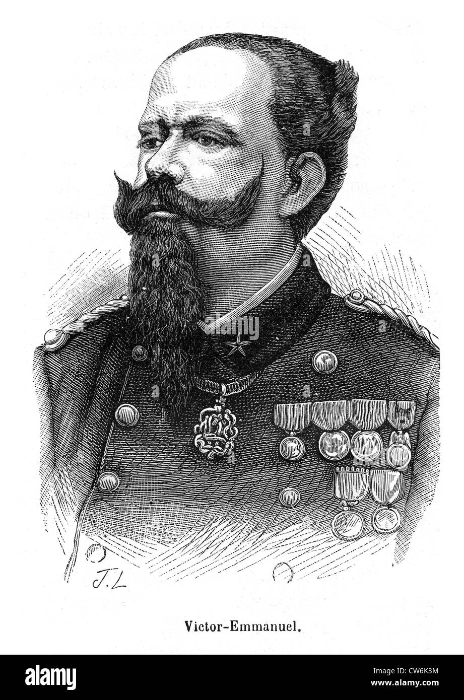 Victor emmanuel Black and White Stock Photos & Images - Alamy