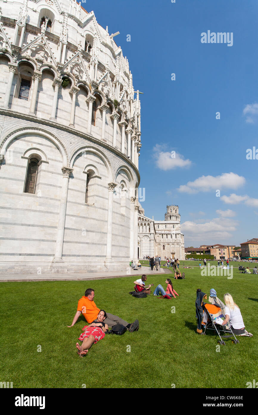 Cathedral grounds Pisa Tuscany Italy Stock Photo - Alamy