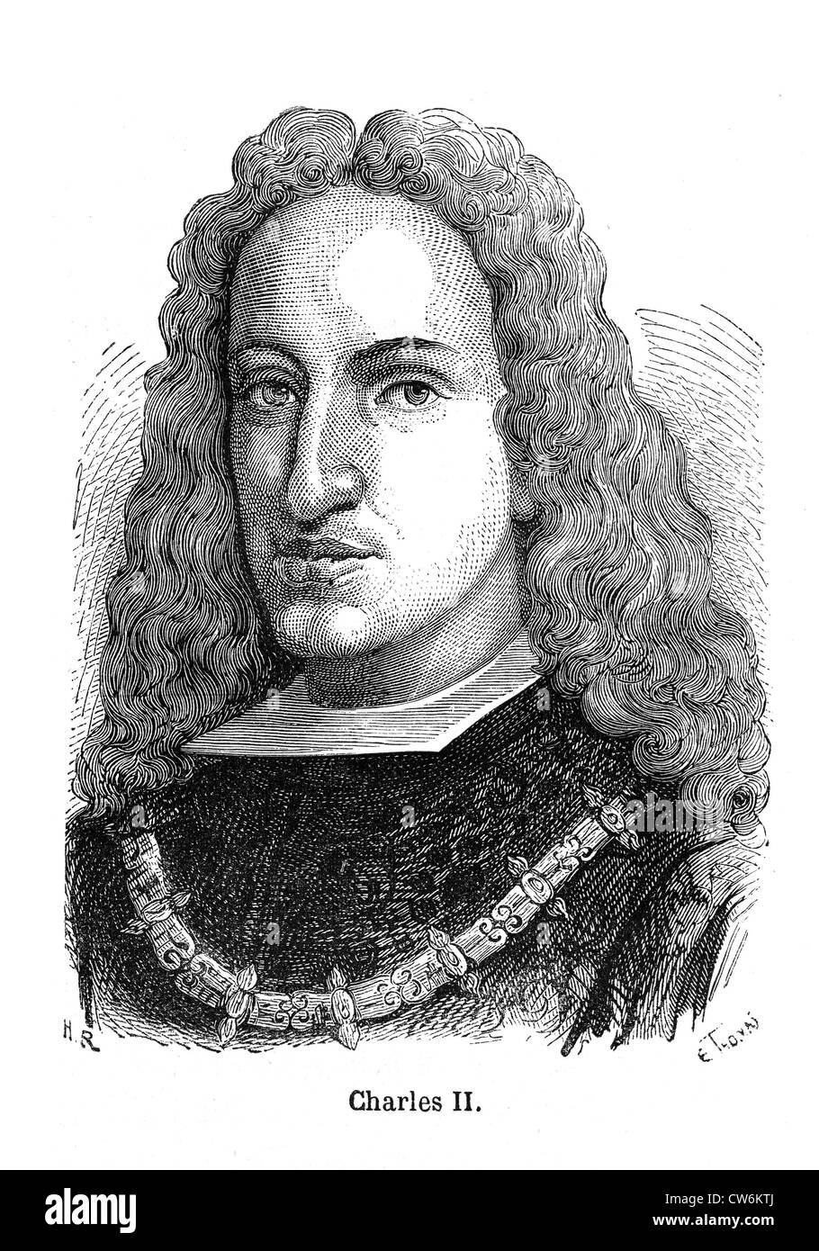 Charles ii of habsburg Black and White Stock Photos & Images - Alamy