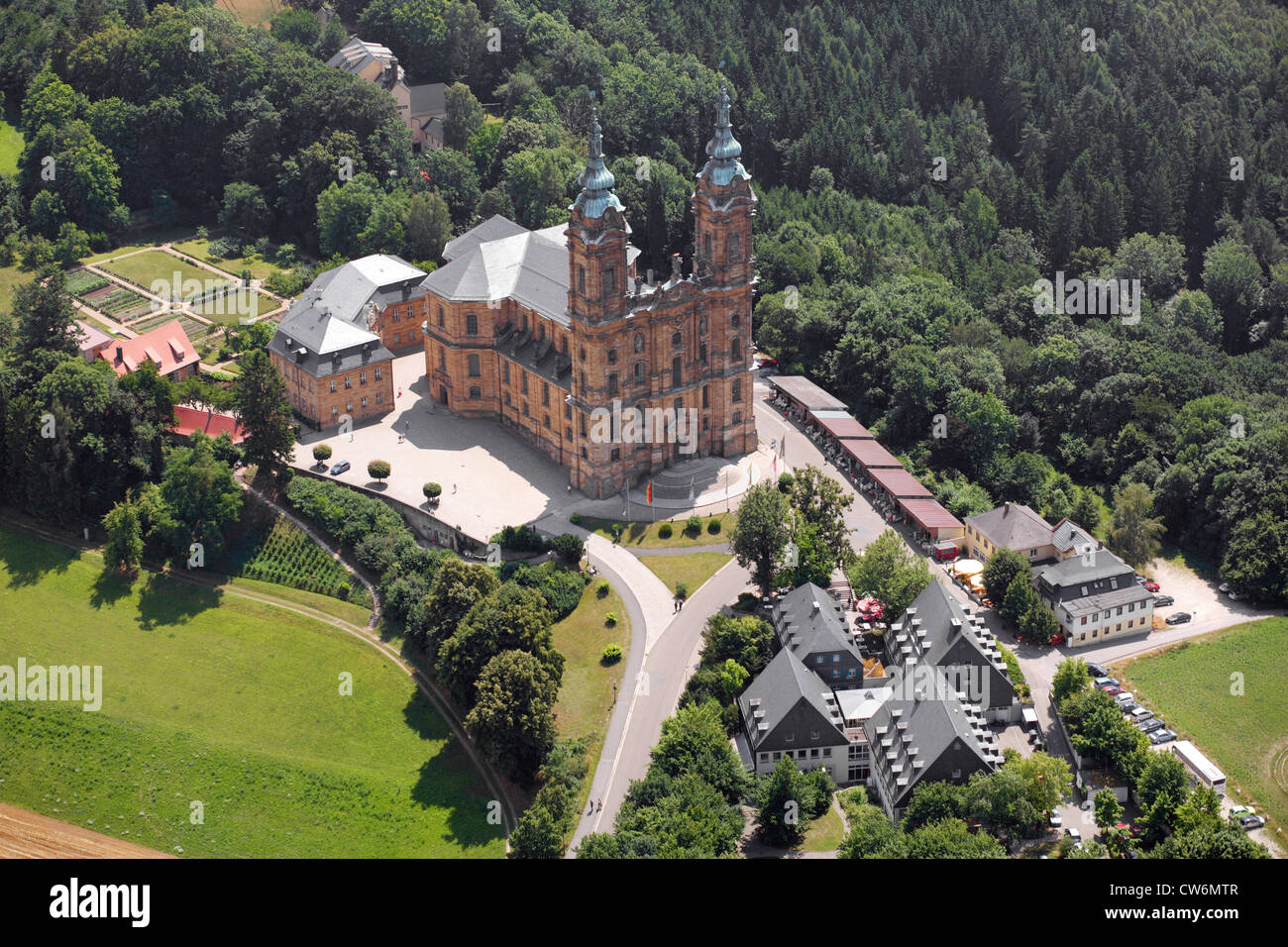Vierzehnheiligen basilica, Germany, Bavaria, Upper Franconia ...