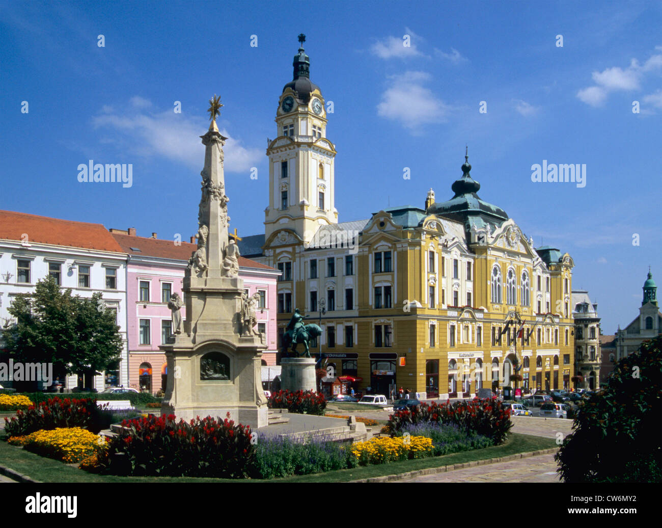 Pecs town hall hi-res stock photography and images - Alamy