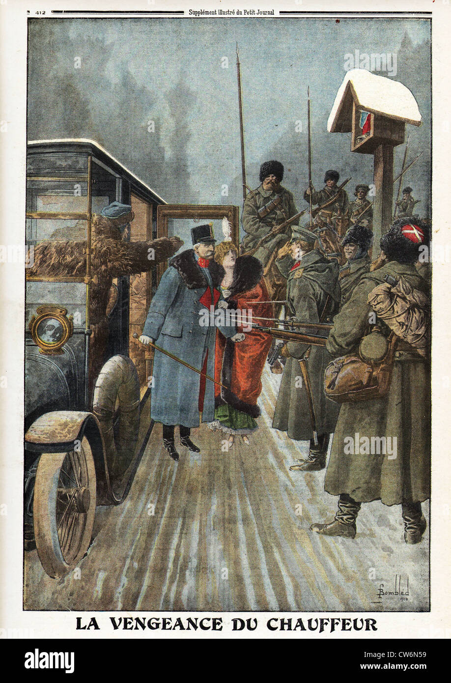 The vengeance of the chaffeur Stock Photo - Alamy