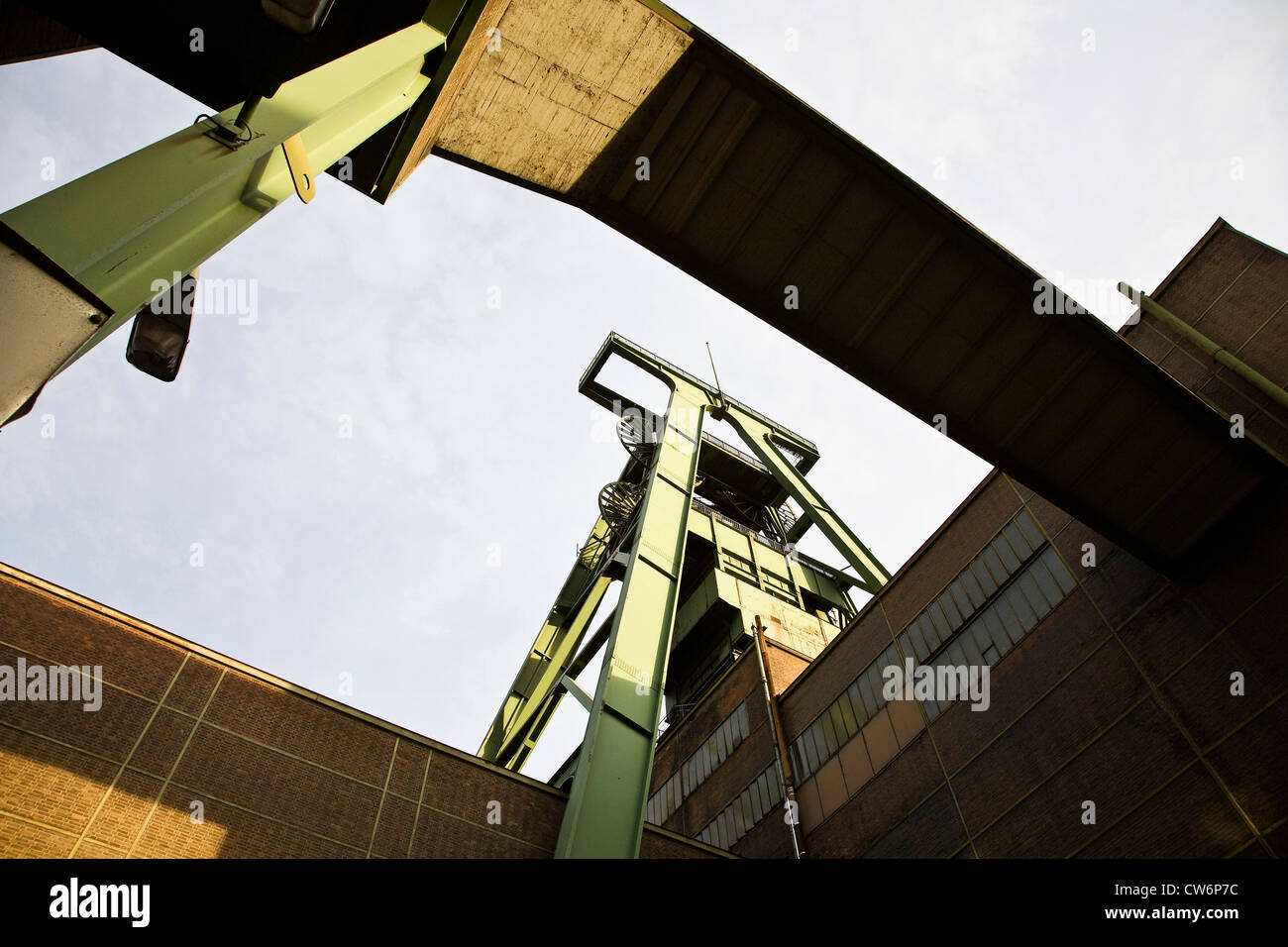 Mine headgear hi-res stock photography and images - Alamy