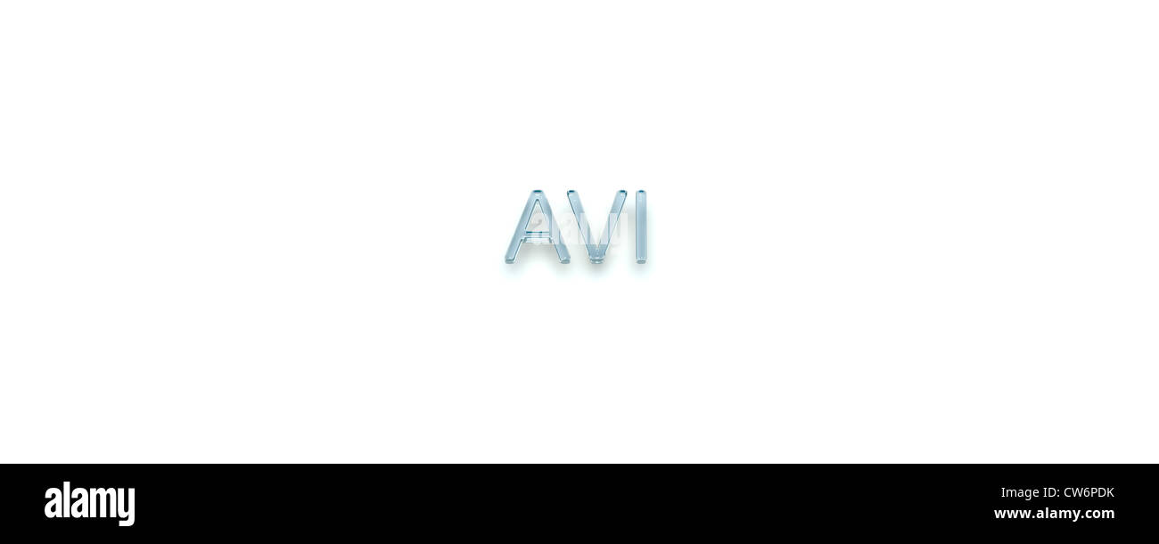 Avi font hi-res stock photography and images - Alamy