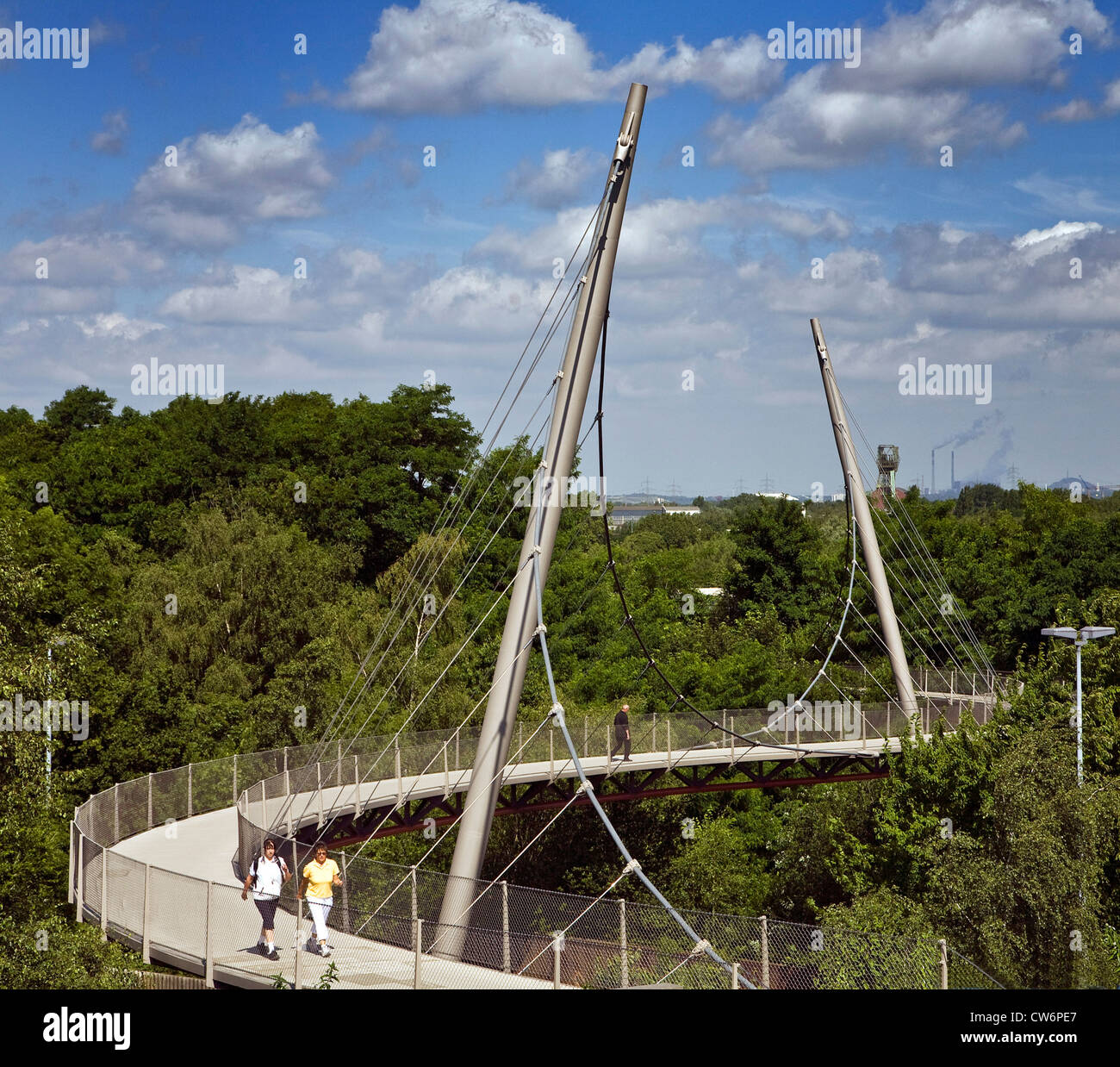 Modern steel mine headgear hi-res stock photography and images - Alamy
