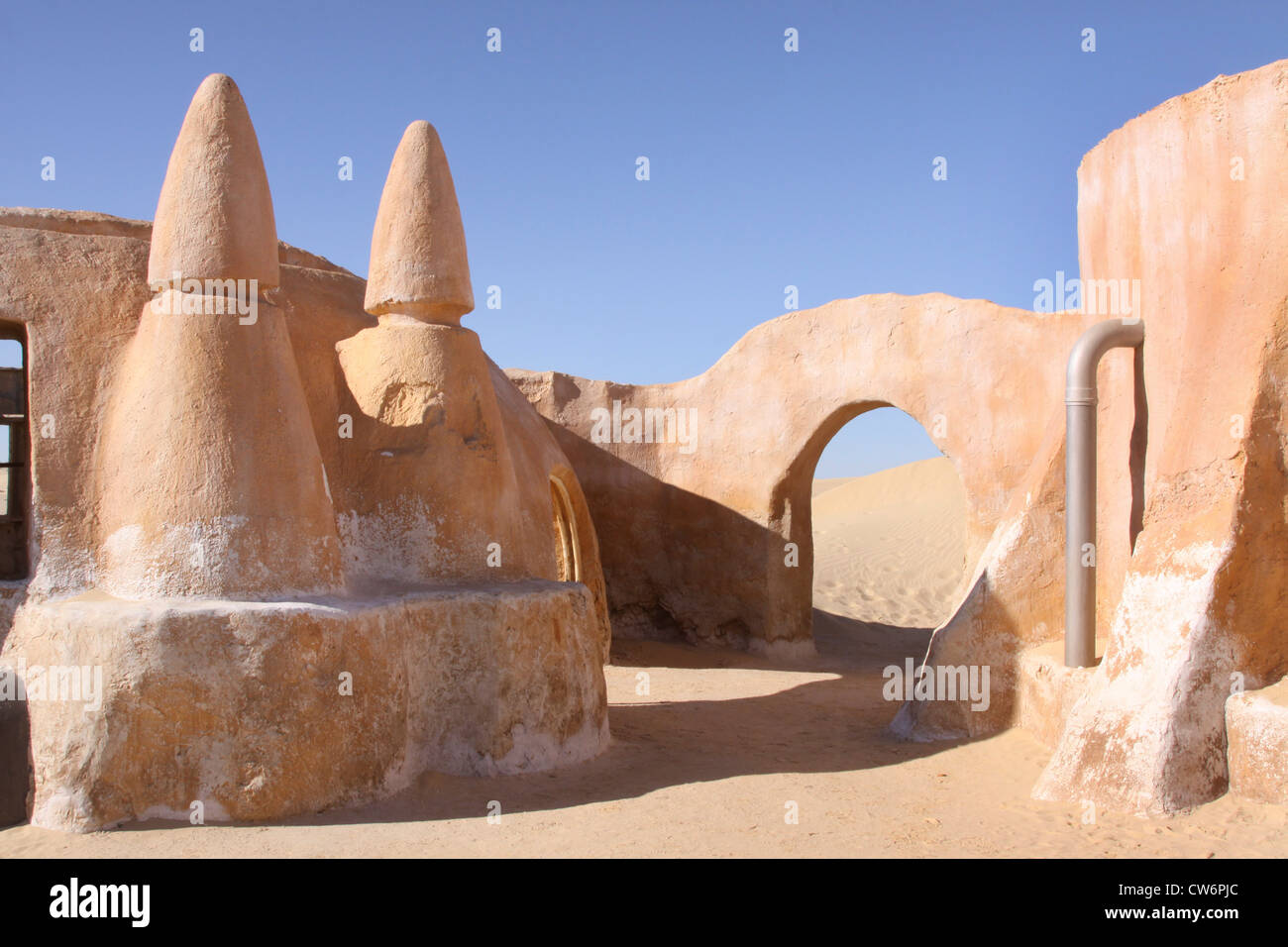 film set of Star Wars near Nafta, Tunisia, Nefta, Nafta Stock Photo - Alamy