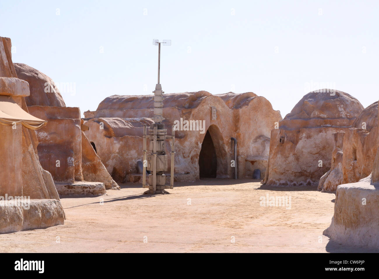 film set of Star Wars near Nafta, Tunisia, Nefta, Nafta Stock Photo - Alamy